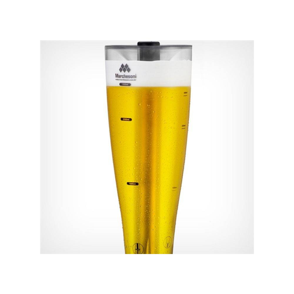 Torre de Chopp 3,5 L Tulipa Marc Beer - Marchesoni